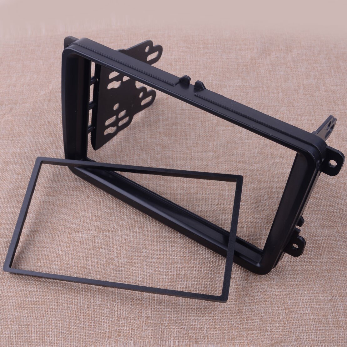 DWCX Schwarz 2 Din Auto Radio Stereo Fascia Dash P... – Vicedeal