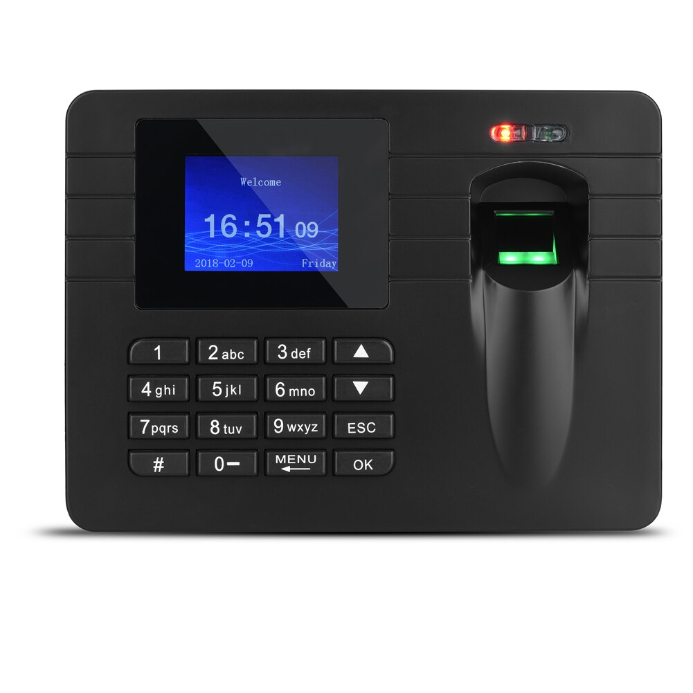 2.4in TFT LCD Screen Password Fingerprint Attendan... – Grandado