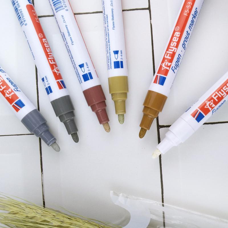 7 Color Pen White Tile Refill Grout Pen Tile Gap R... – Vicedeal