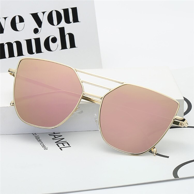 Platte Top Luxe Classic Mannen Vrouwen Spiegel Zon... – Grandado