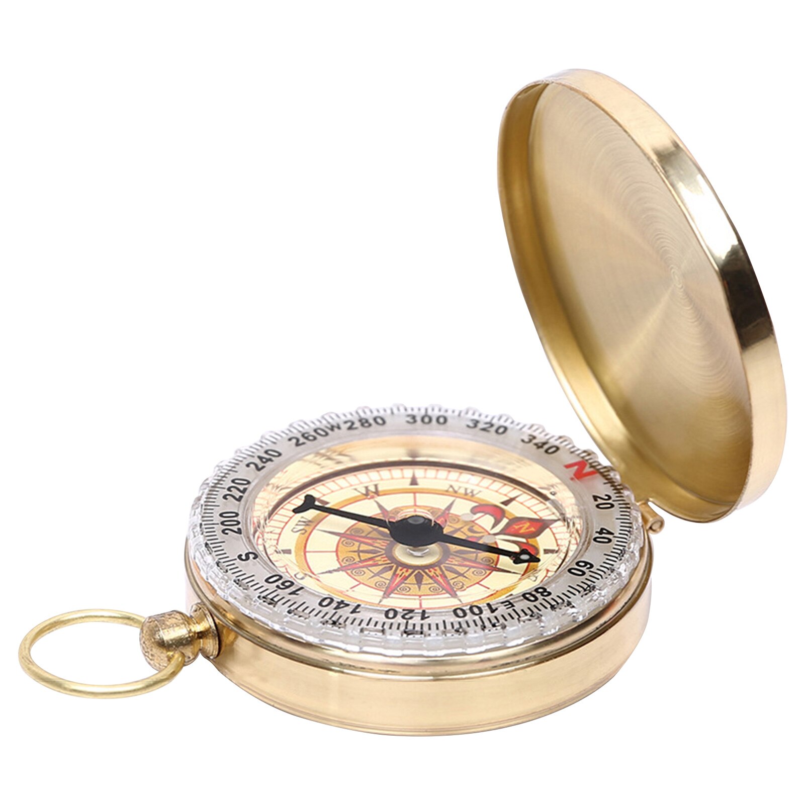 High pocket compass that glows in the dark, portab... – Grandado