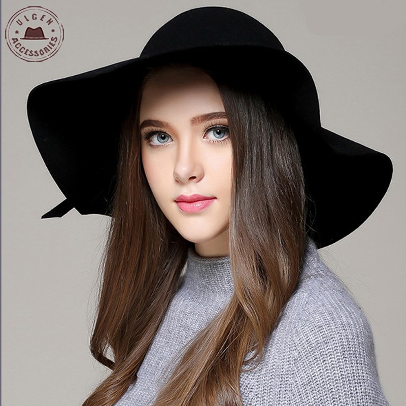Winter Fedora Hüte für Frauen Hut Vintage Bowler J... – Vicedeal