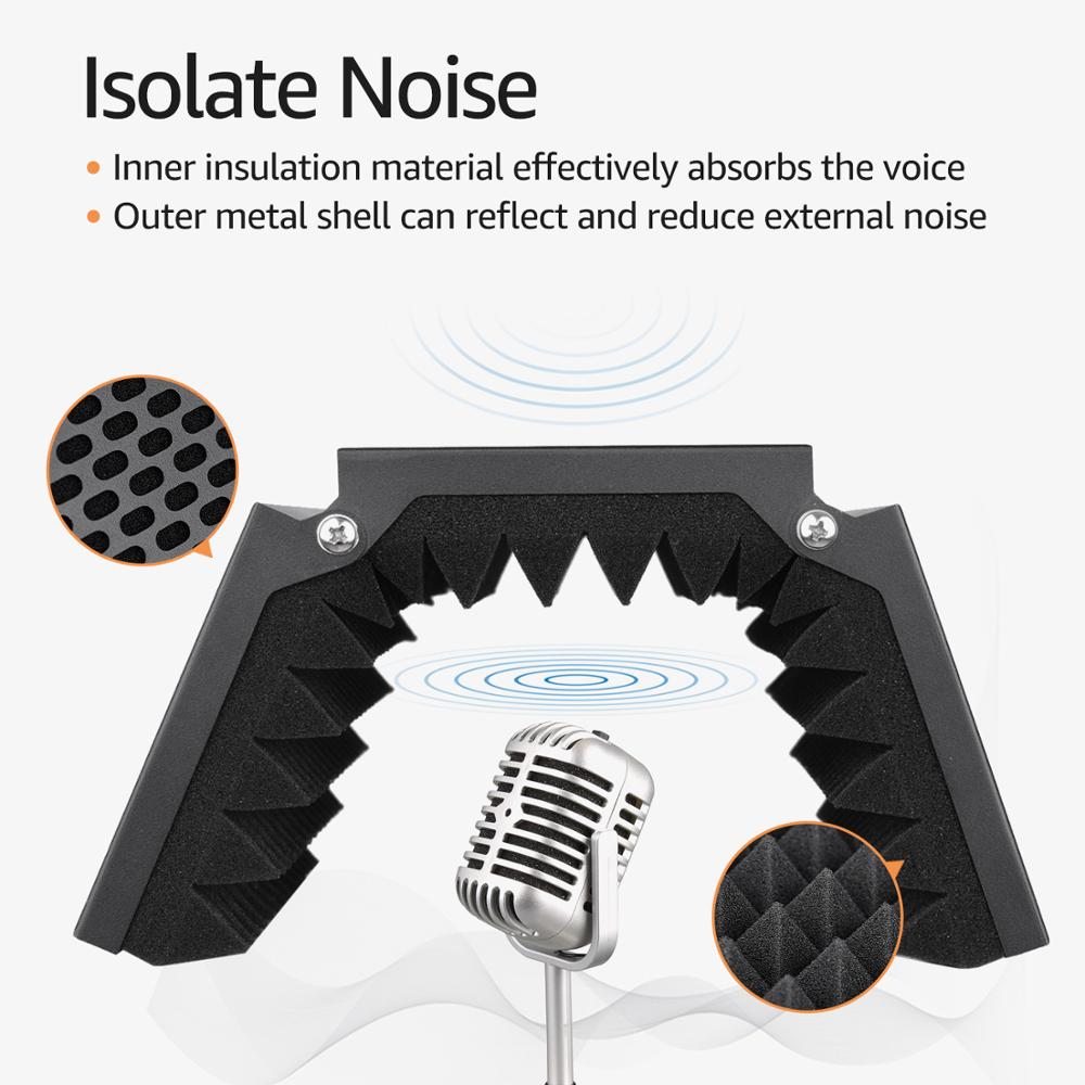 Recording Microphone Wind Screen Board Sound-absor... – Grandado