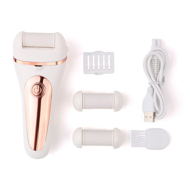 Electric foot callus rechargeable foot file with 3... – Grandado
