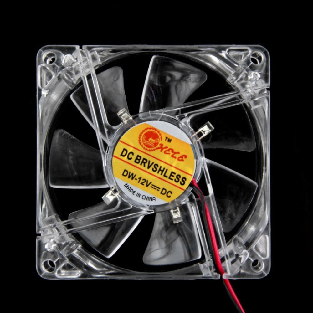 80Mm Led Computer Pc Fan 8025 Stille Ventilator 12... – Vicedeal