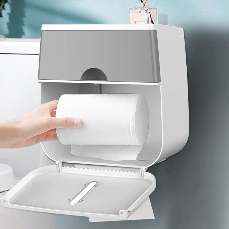 Waterproof Tissue Holder Without Punching – Vicedeal