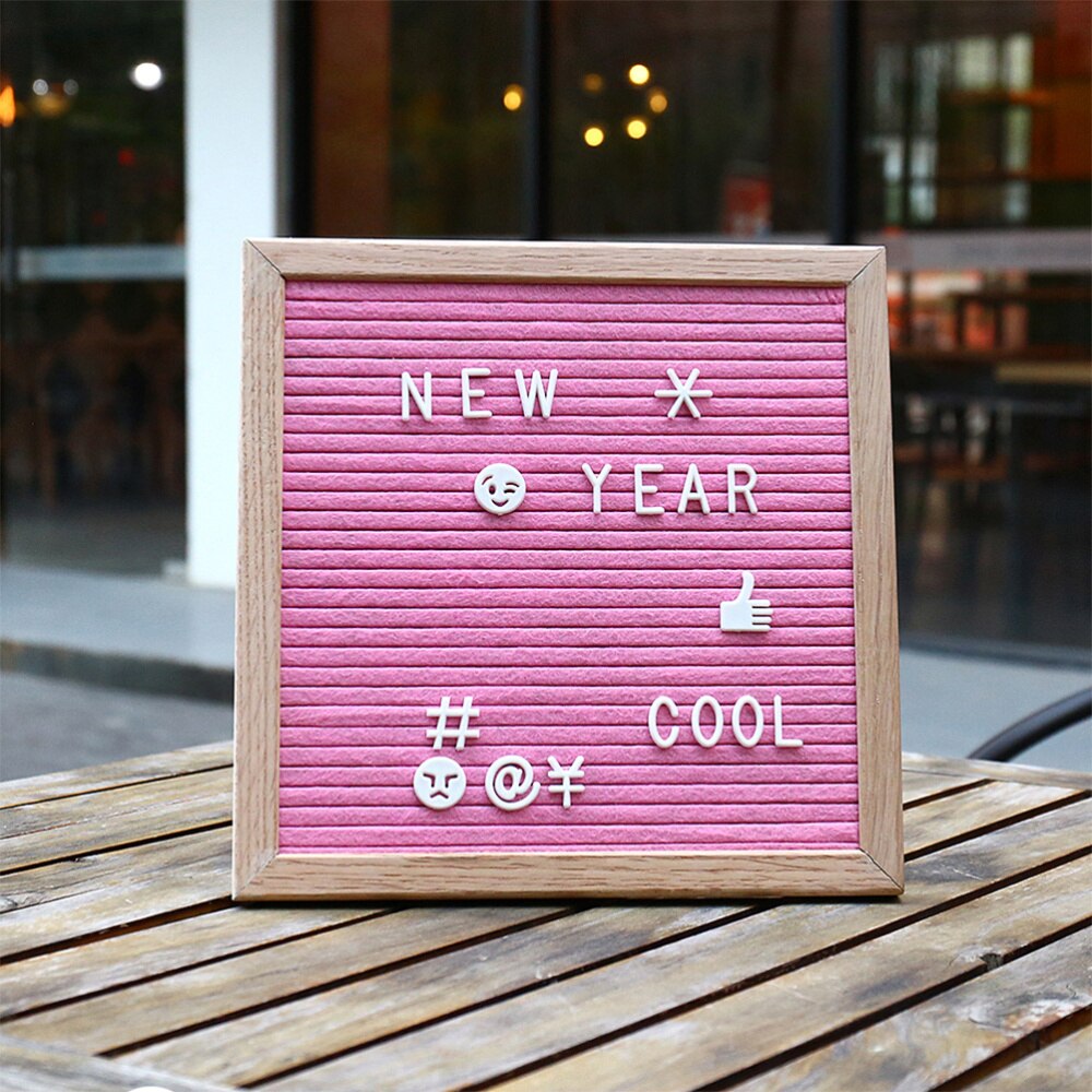 Funny Felt Letter Board Set Message Decor Felt Clo... – Grandado