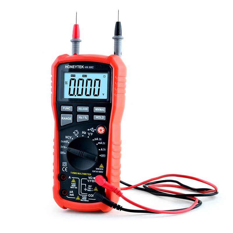 6000C True RMS Digital-Multimeter Auto power off m... – Vicedeal