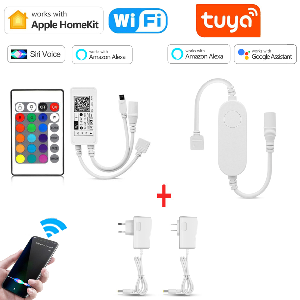 Smart Home Dohome Homekit Afstandsbediening Rgb Le... – Vicedeal