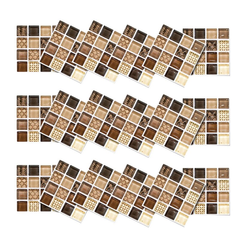 18PCS 3D Simulation Tile Sticker Decal for Living ... – Grandado