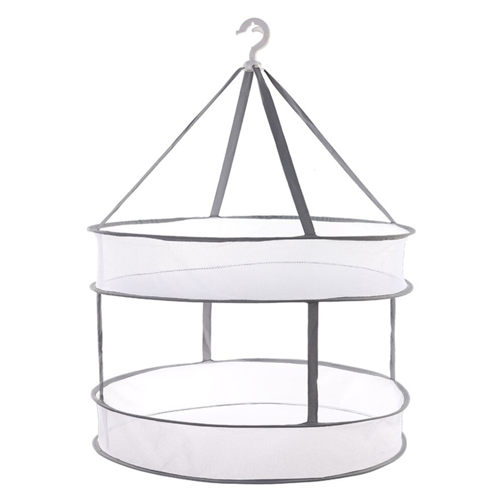 Folding household clothes drying net drying sweate... – Grandado