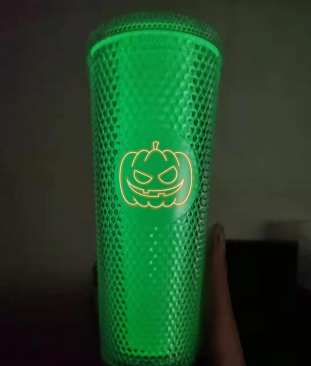 Plastic Luminous Tumbler 710ml DIY Luminous Tumble... – Grandado