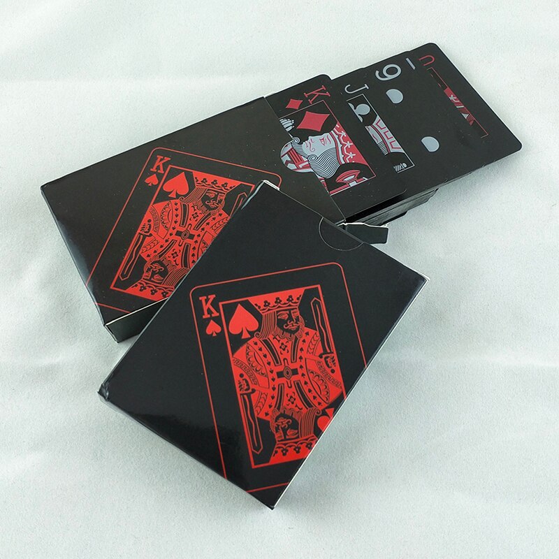 waterproof PVC plastic playing card set trend 54 p... – Grandado