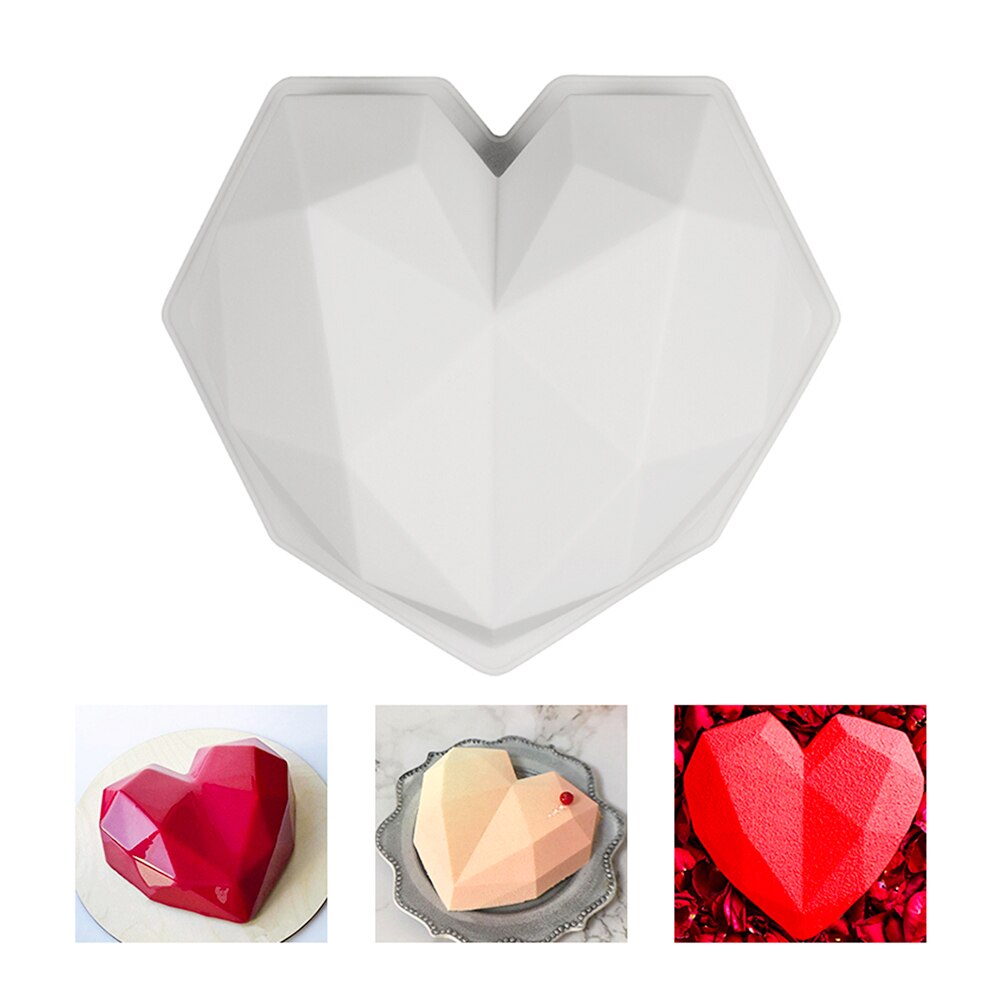 Valentijnsdag Mold Heart Mold Voor Bakken Chocolad... – Grandado