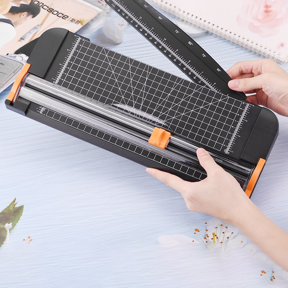 Portable A4 Plastic Base Ruler Paper Cutter Cuttin... – Vicedeal