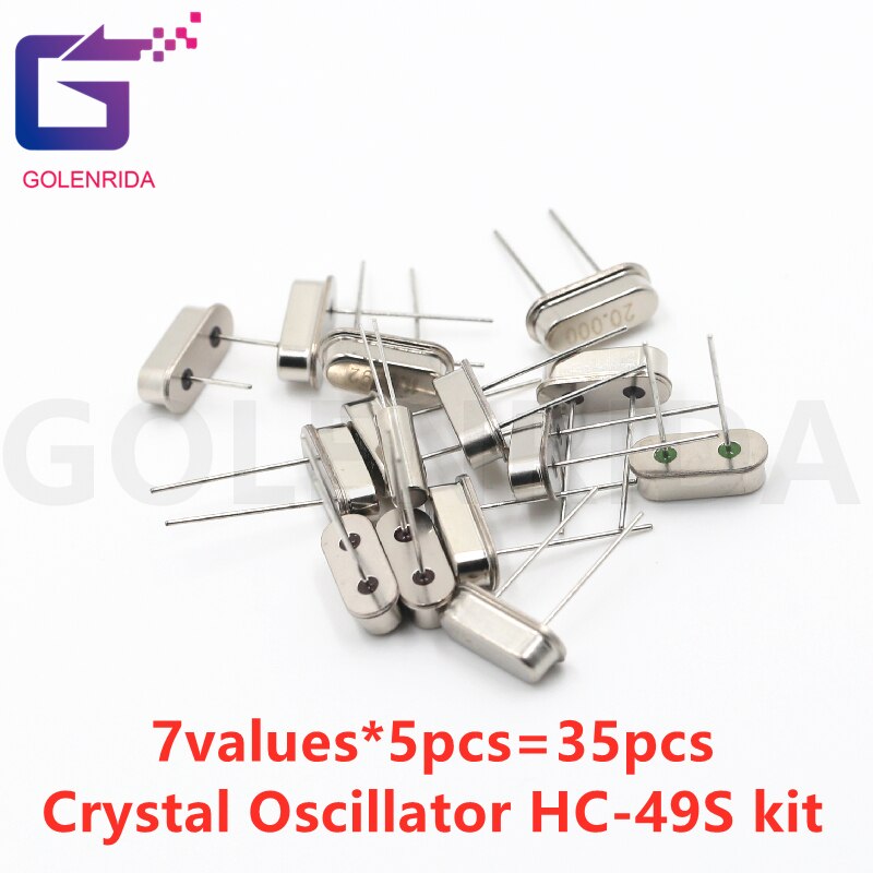 Kit de HC-49S de oscilador de cristal, 7 valores, ... – Grandado