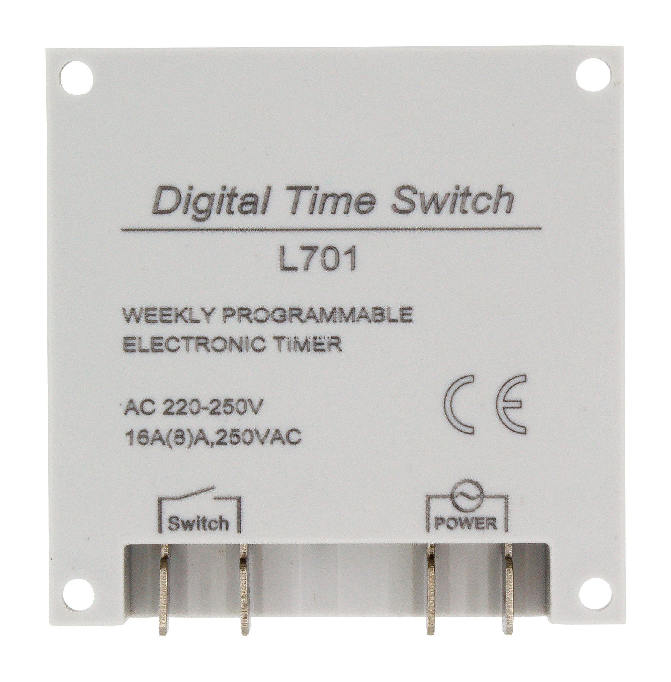 L701 cn101a 16a digital timer veckoprogrammerbar e... – Grandado L701 cn101a 16a digital timer veckoprogrammerbar e... – Grandado