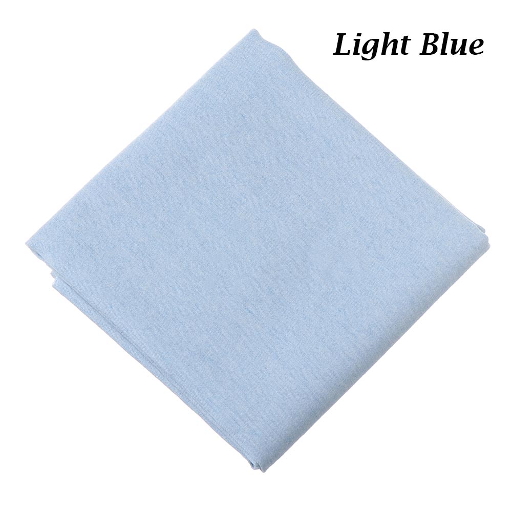 50*75cm Cotton Fabric Washed Denim Clothes Home Te... – Vicedeal