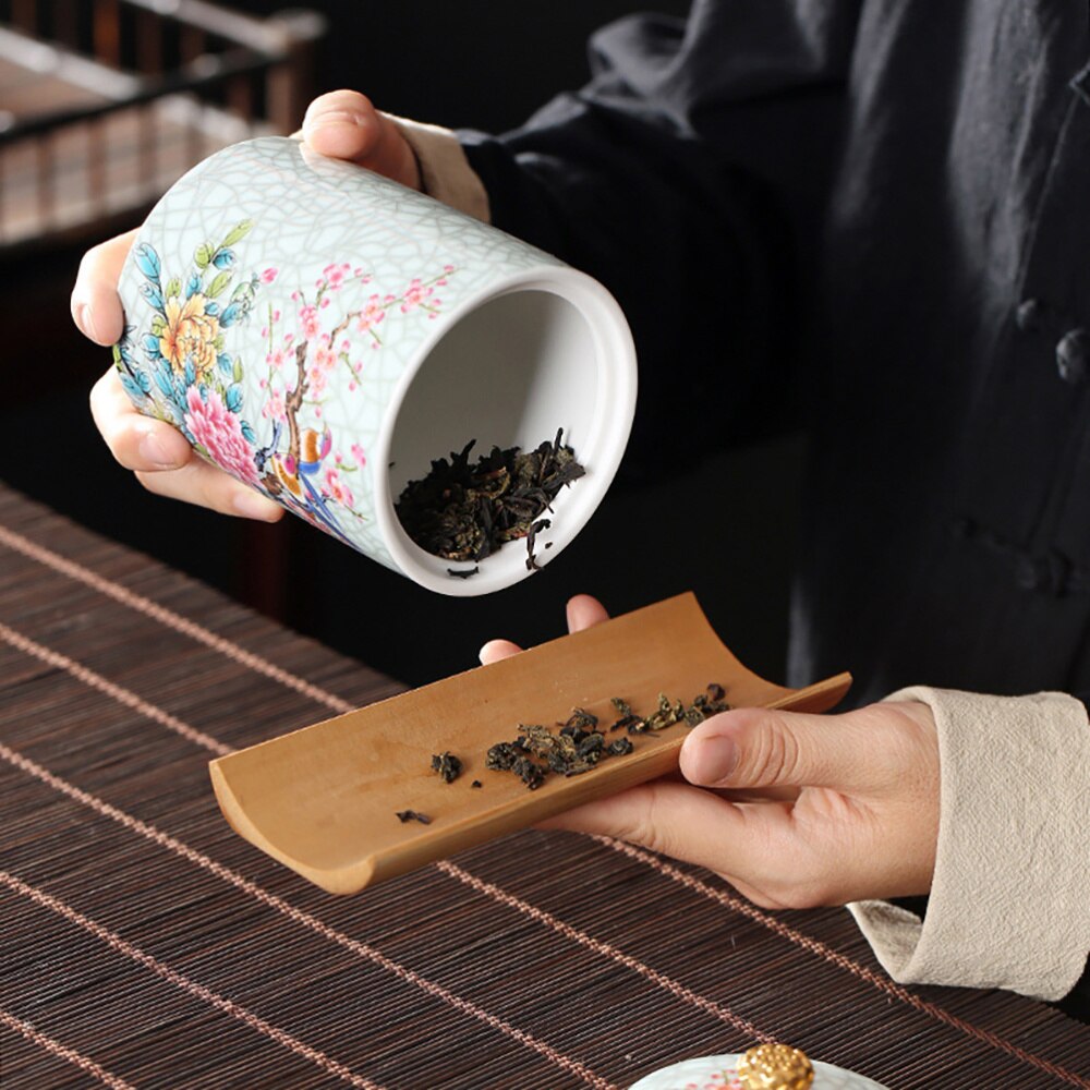 Bote de té de cerámica portátil, jarra de té sella... – Grandado