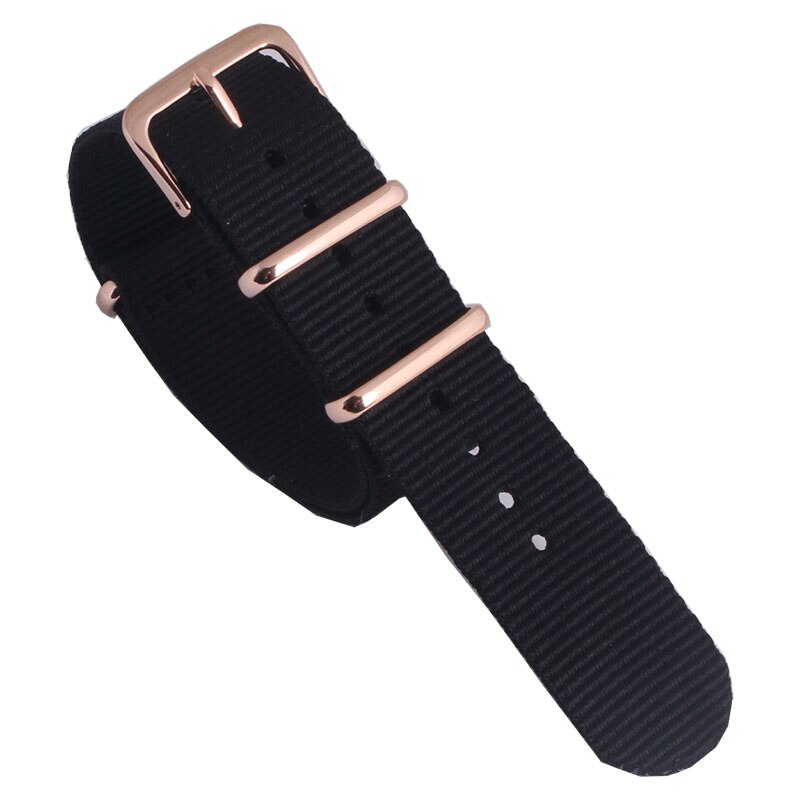 MR NENG Black Watchband 22mm Nato Nylon Strap Watc... – Vicedeal