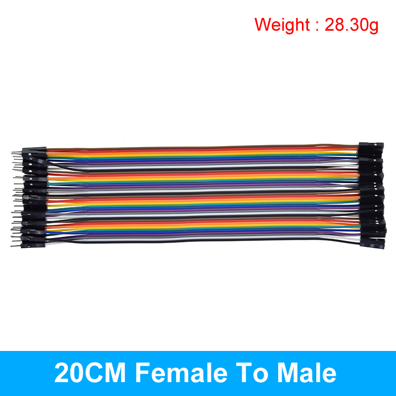 40PIN Cable Dupont Line 10cm 20cm 30cm Male to Mal... – Grandado