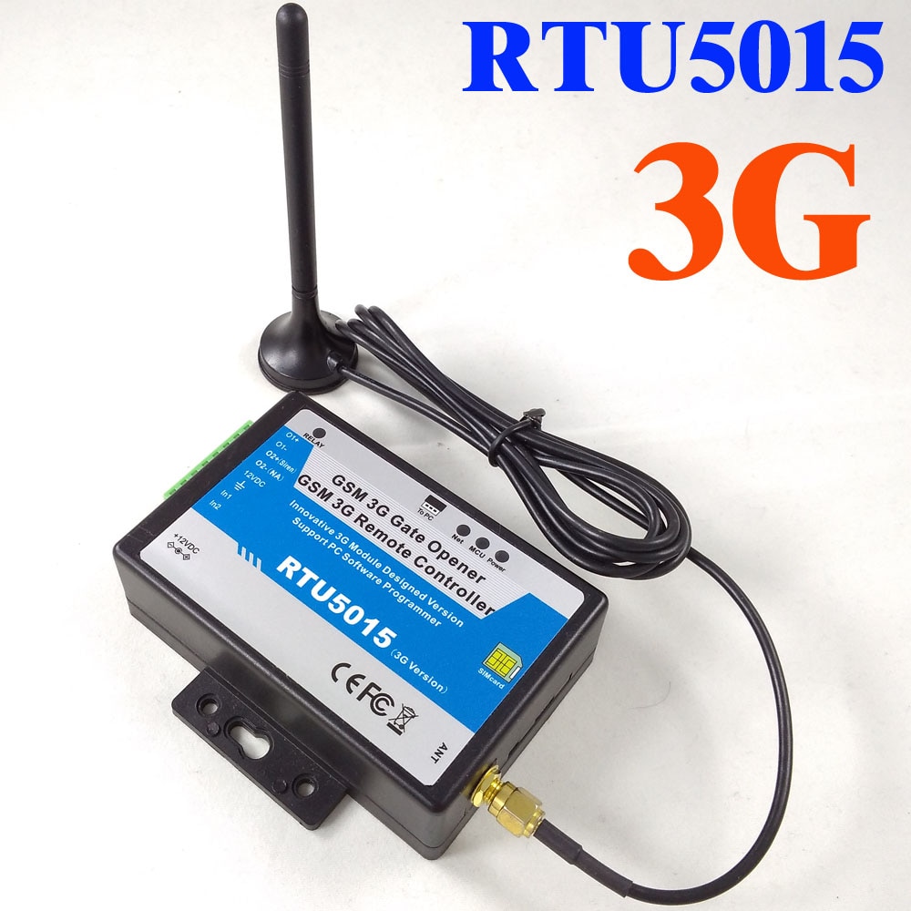 3G vesion RTU5015 GSM Gate Opener Two alarm input ... – Grandado