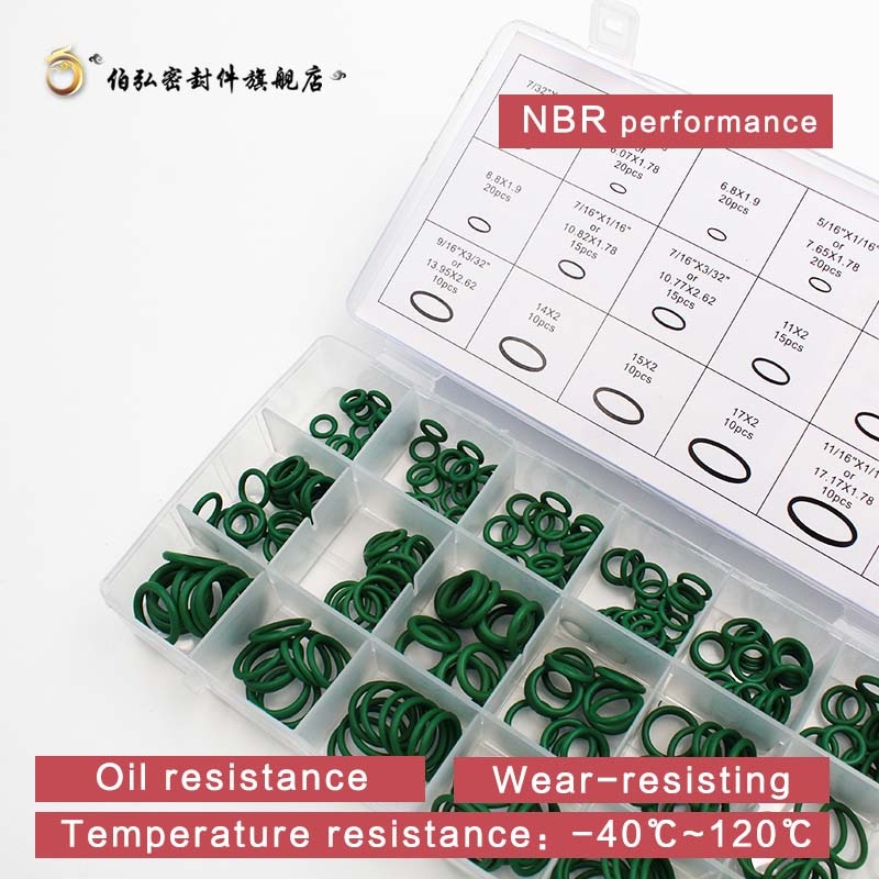 Nitrile Rubber 270pcs 18 Sizes O Rings NBR Sealing... – Grandado