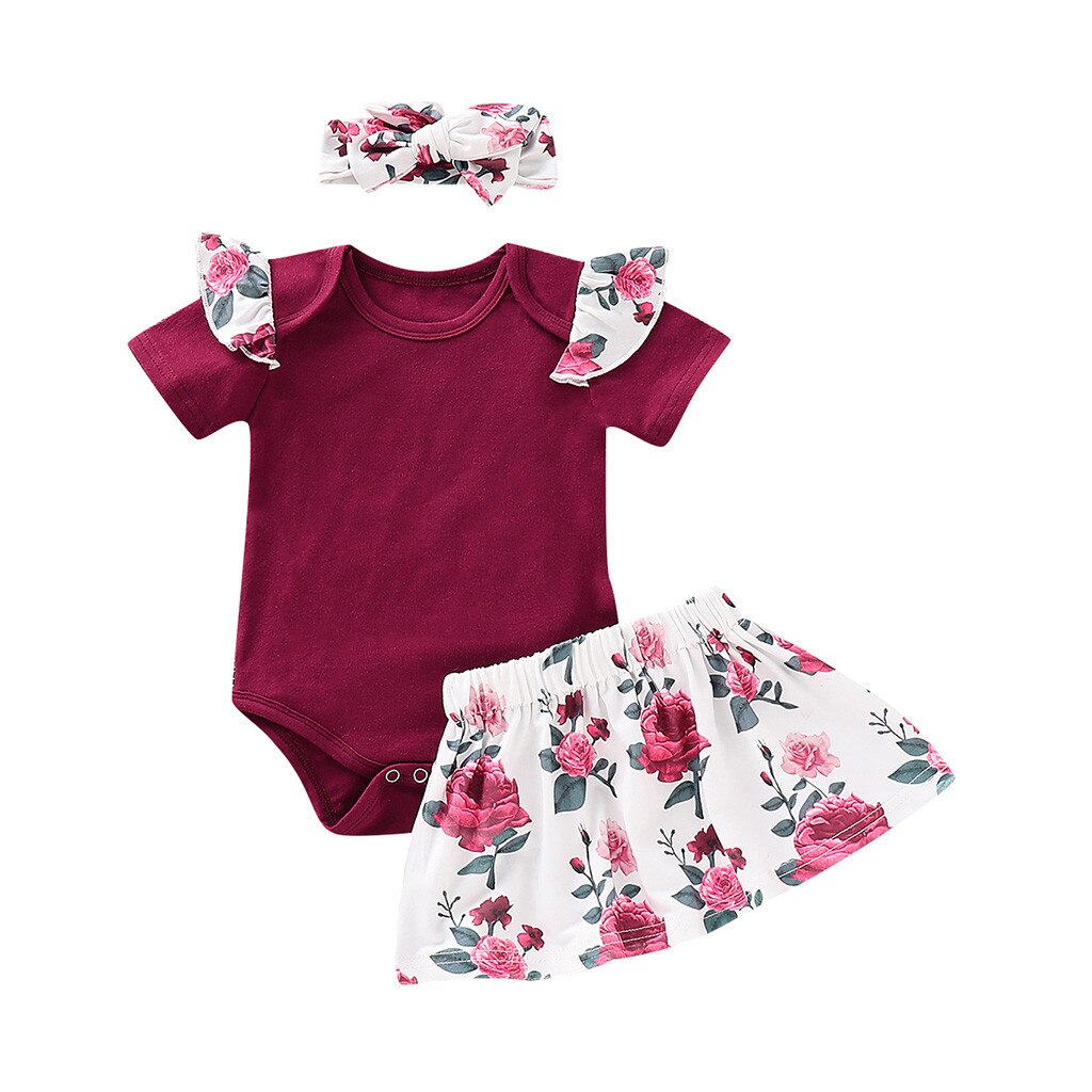Lonsant Baby Meisjes Kids Prinses Zomer Kleding Se... – Grandado