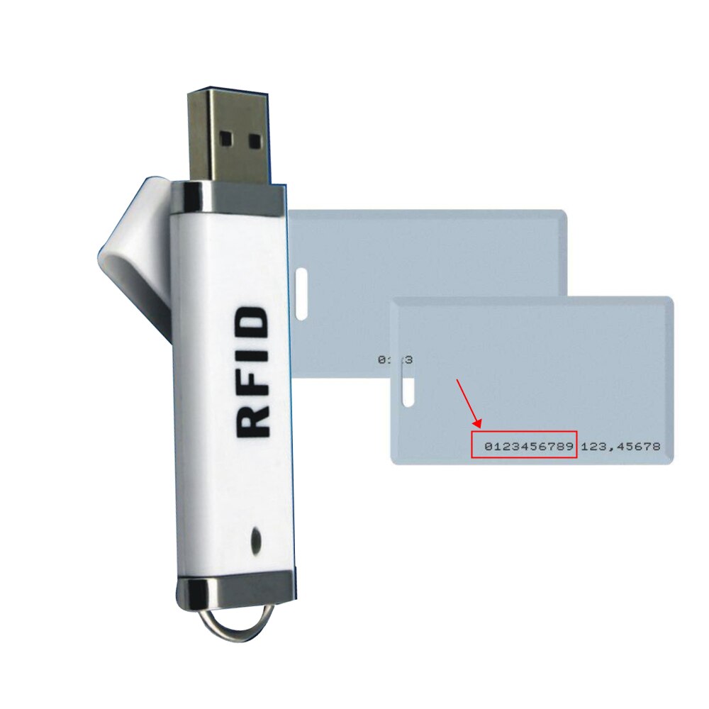 Portable Mini USB RFID ID Card Reader 125Khz Card ... – Grandado Portable Mini USB RFID ID Card Reader 125Khz Card ... – Grandado