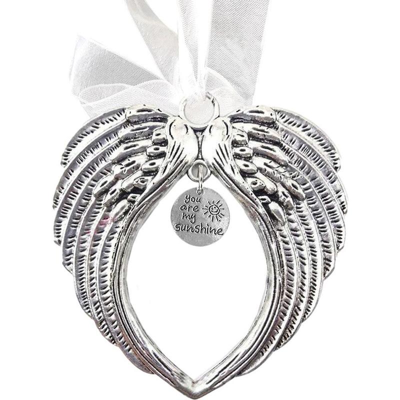 1Pc Angel Wing Decoration Angel Wing Pendant Heart... – Vicedeal