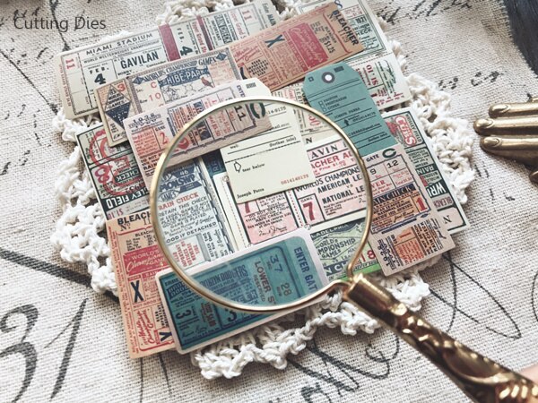 22Pcs/lot Vintage Bus Ticket Printed Vellum Paper ... – Grandado