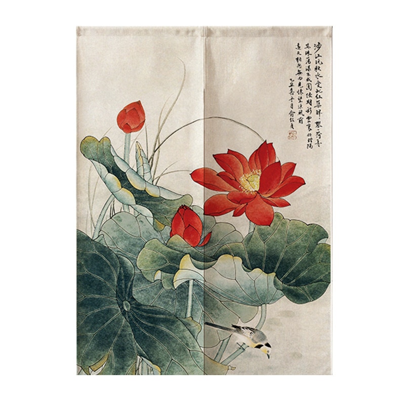 The Traditional Chinese Style Feng Shui Door Curta... – Grandado