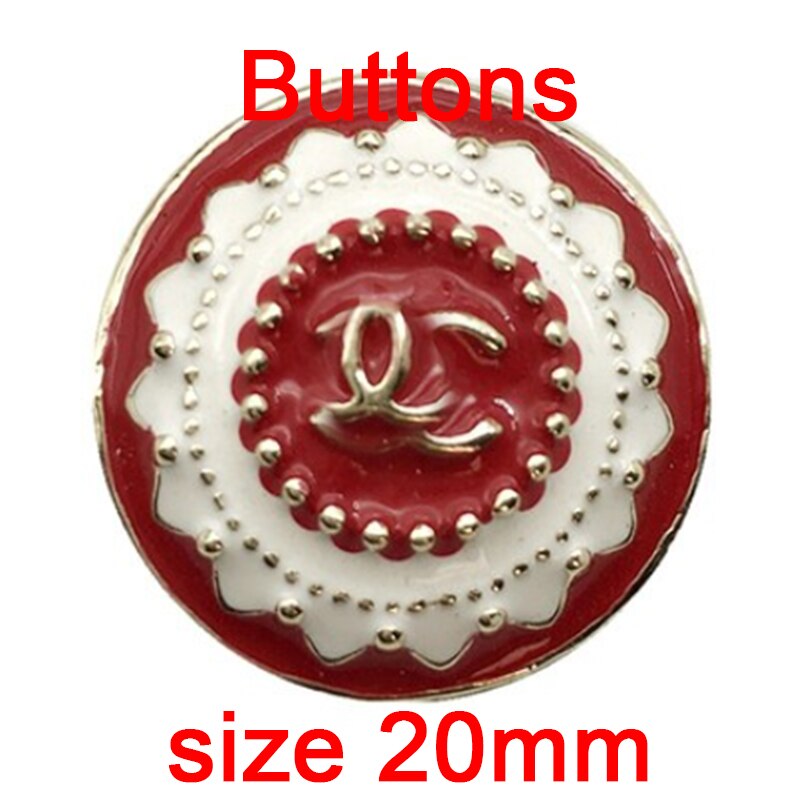 10pcs/batch round buttons metal buttons sewing sup... – Vicedeal