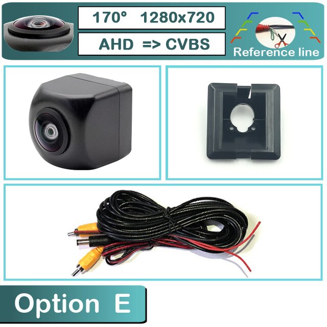 BOQUE 170 Degree 720P HD AHD Car Vehicle Rear View... – Grandado