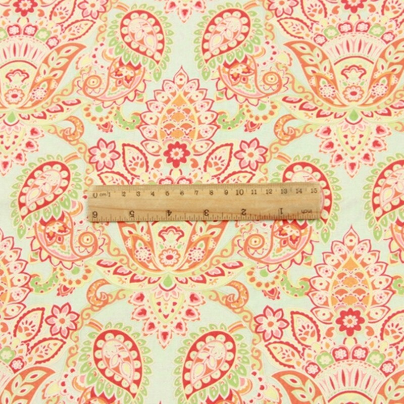 Half Meter Plain Cotton Fabric With Northern Europ... – Grandado