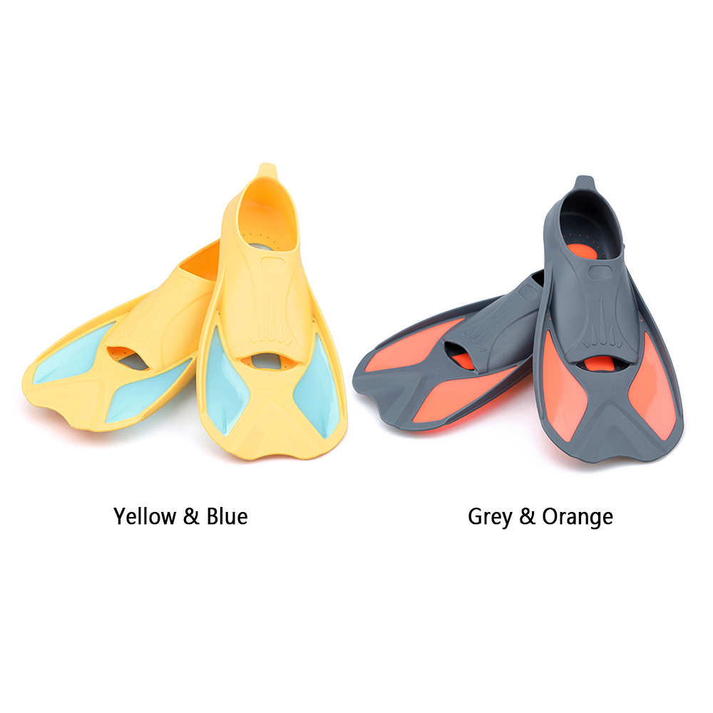 Kids Short Light Swim Fins Snorkeling Foot Flipper... – Grandado