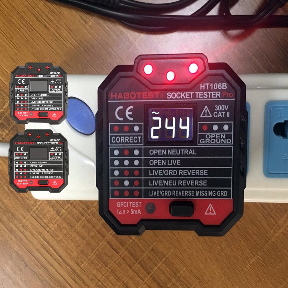 Ht106 sockets tester pro spänningstest socket dete... – Grandado