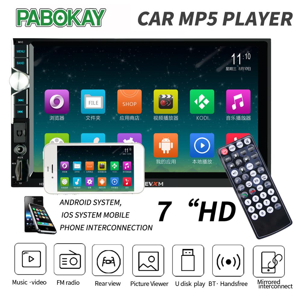 Reproductor MP5 Universal 2 Din de 7 ", pantalla D... – Grandado