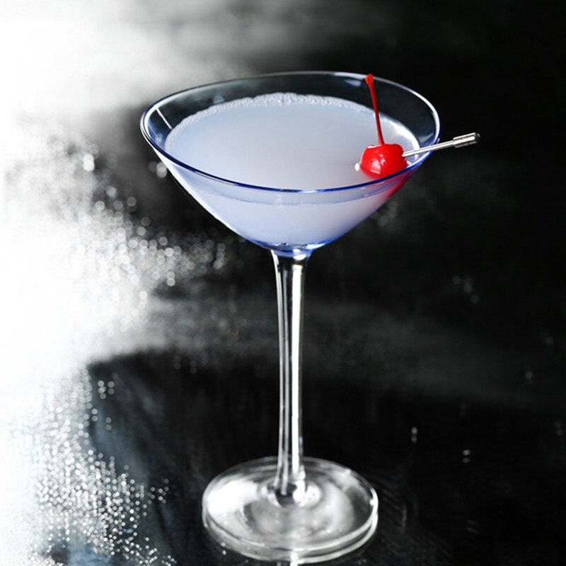 High-end blue special cocktail glass Martini glass... – Grandado