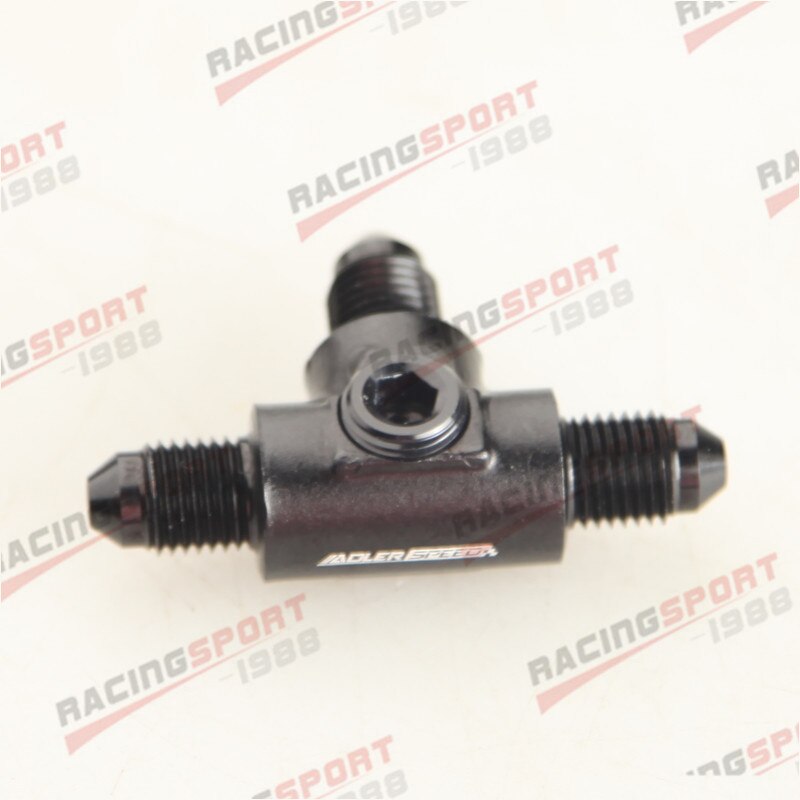 AN3 Male Flare Tee T-piece 1/8" x 27 NPT Port Fuel... – Grandado