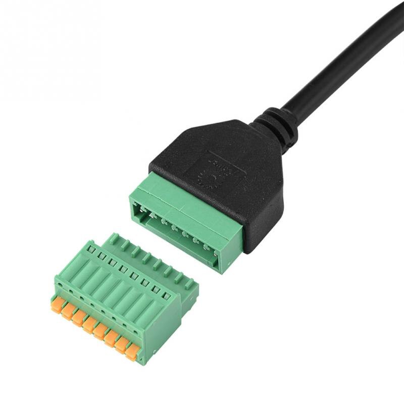 RJ45 Male Jack to 8 Pin Spring Connector Terminal ... – Grandado