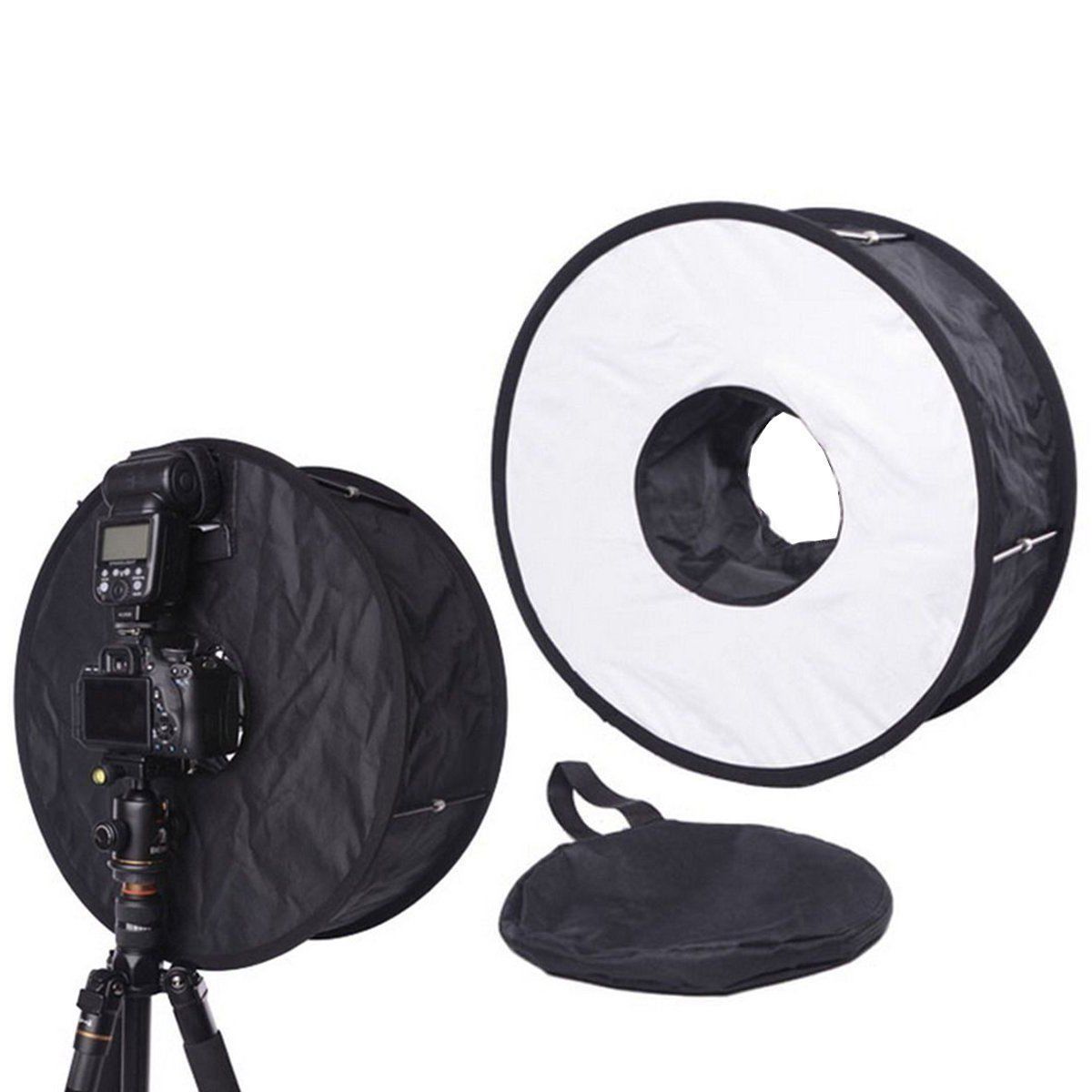 Universele 45 Cm Fold Ring Speedlite Flash Softbox... – Vicedeal