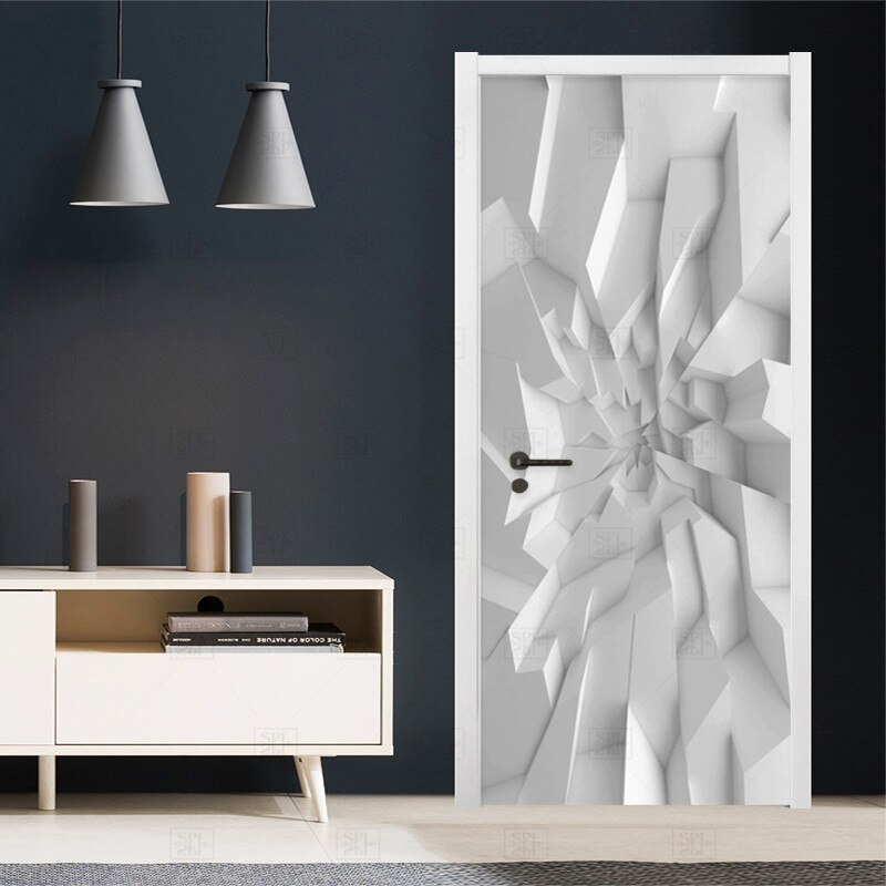 Modern 3D Stereo Geometric Wallpaper Abstract Art ... – Grandado