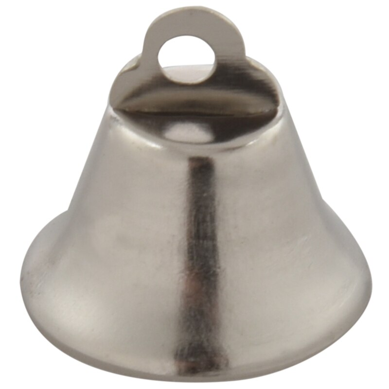 100 Silver 1.6cm Liberty Jingle Bells for Crafts |... – Grandado