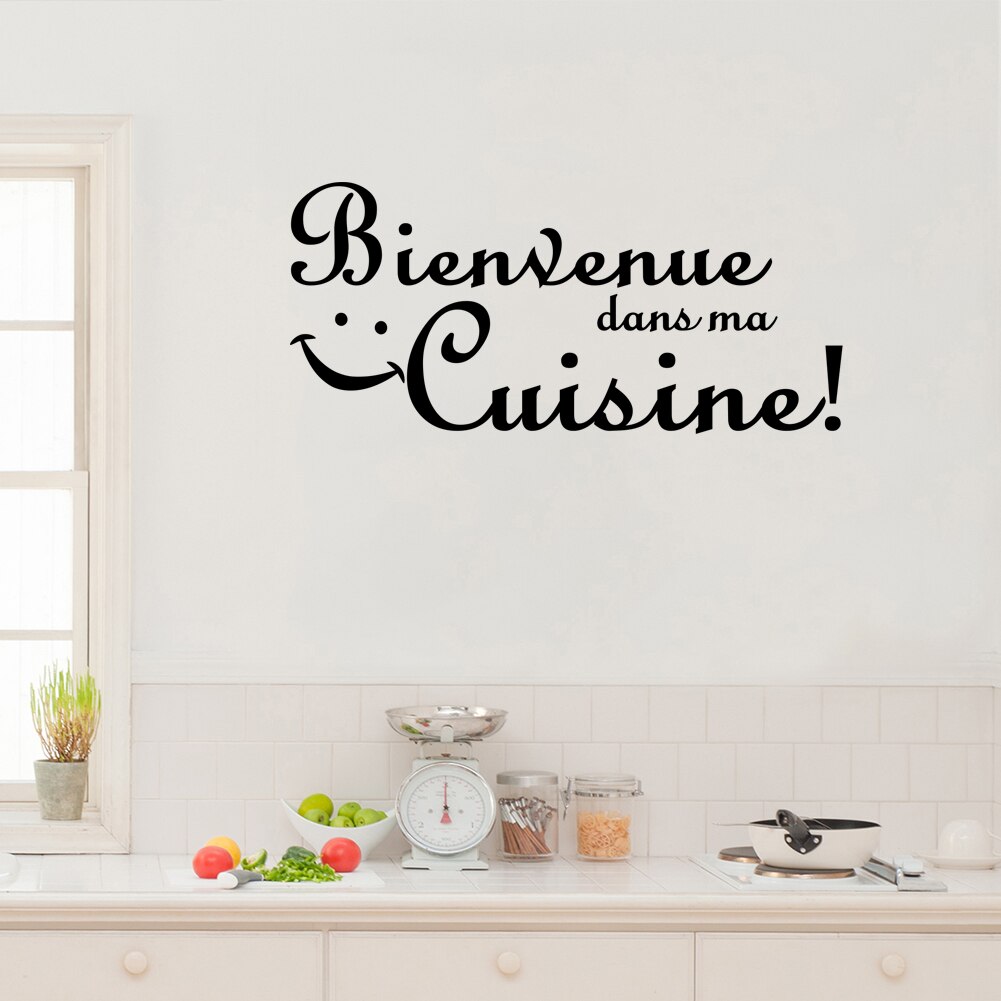 Franse Zinnen C'est Moi Le Chef Vinyl Muurstickers... – Vicedeal