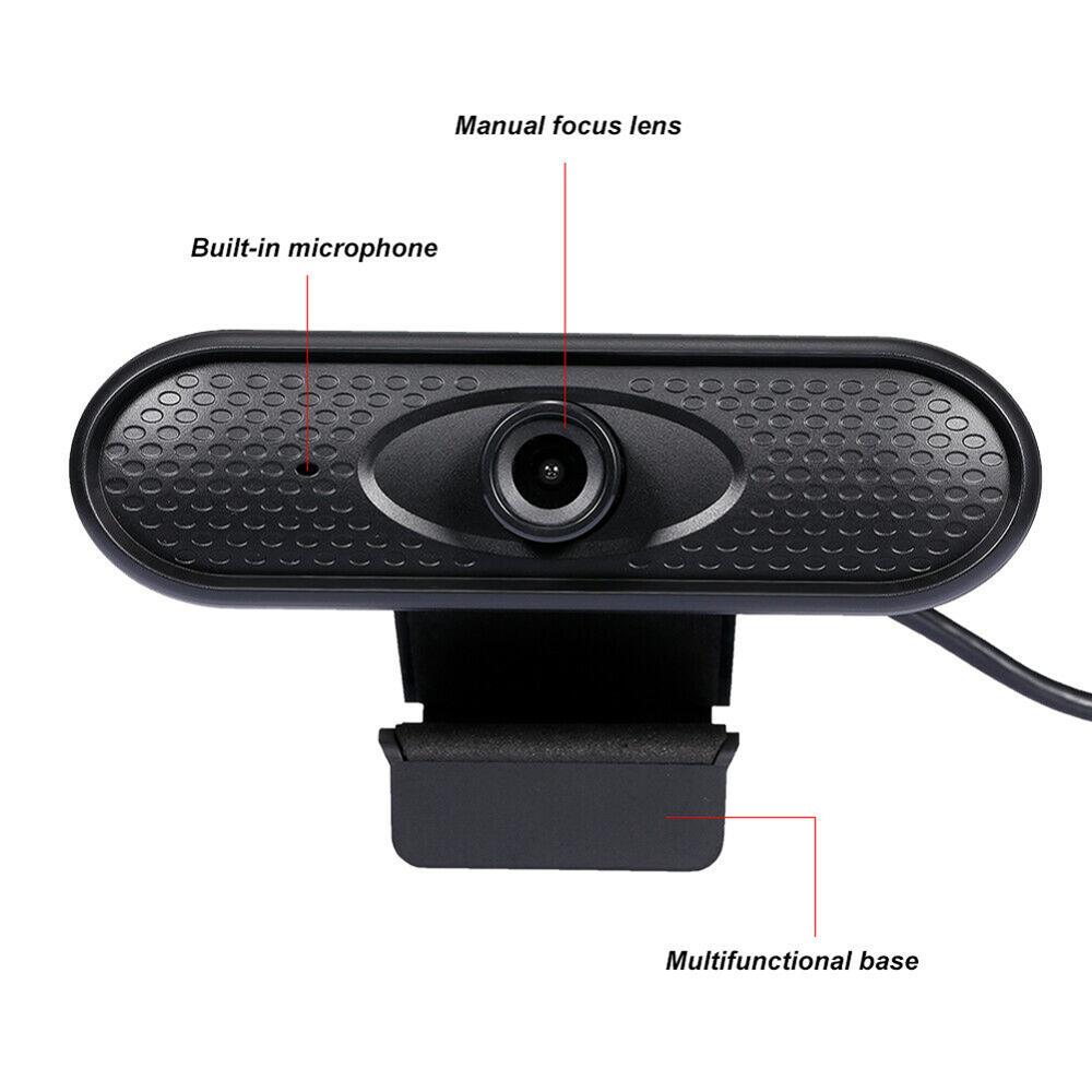 1080P HD Webcam 5MP USB Web Cam Computer Camera We... – Grandado