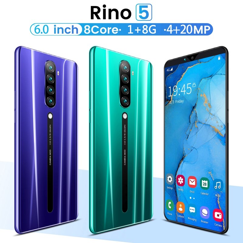 Rino5 Smart Phone 6.0 Inch SC7731G 4 Core 1GB+8GB ... – Grandado