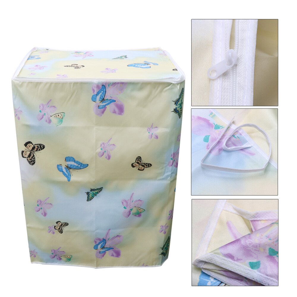 1 PC Washing Machine Cover Floral Zippered Dustpro... – Vicedeal