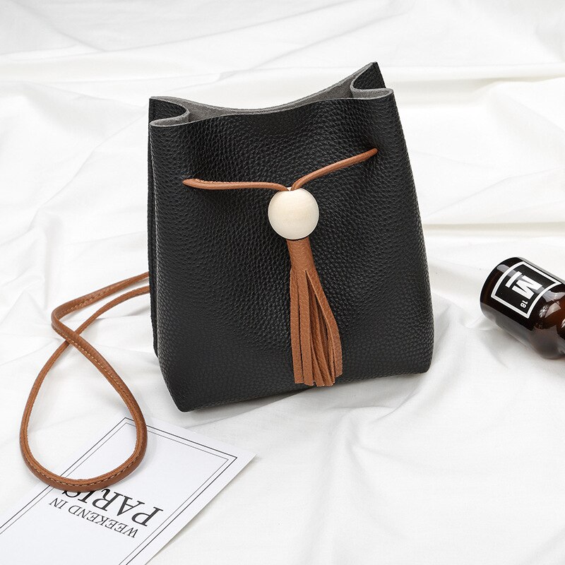 women's bag single shoulder cross shoulder bucket ... – Vicedeal