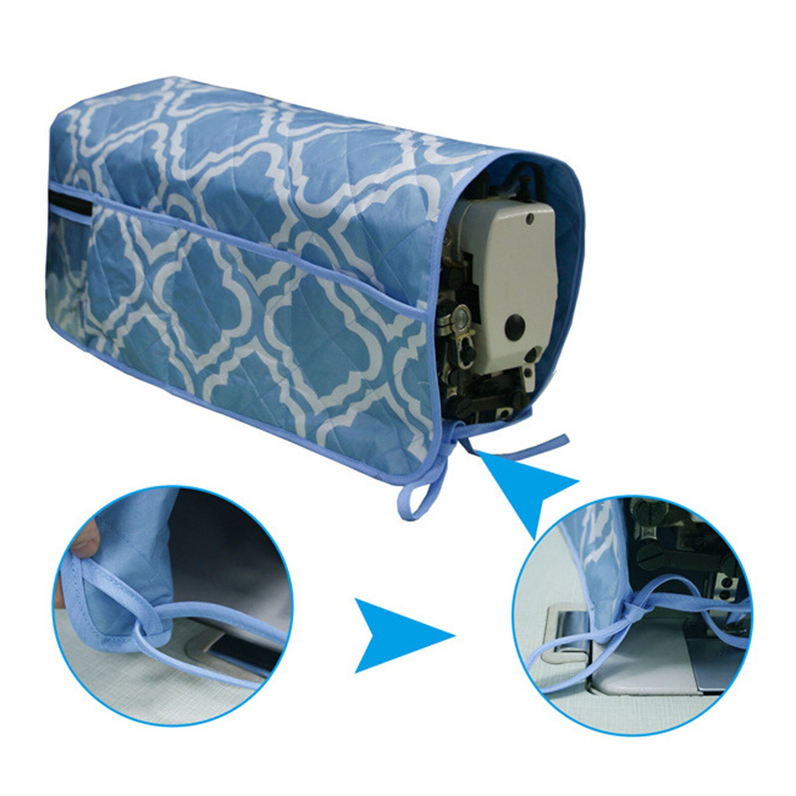 Sewing Machine Pad with Pockets for Table Sewing M... – Grandado